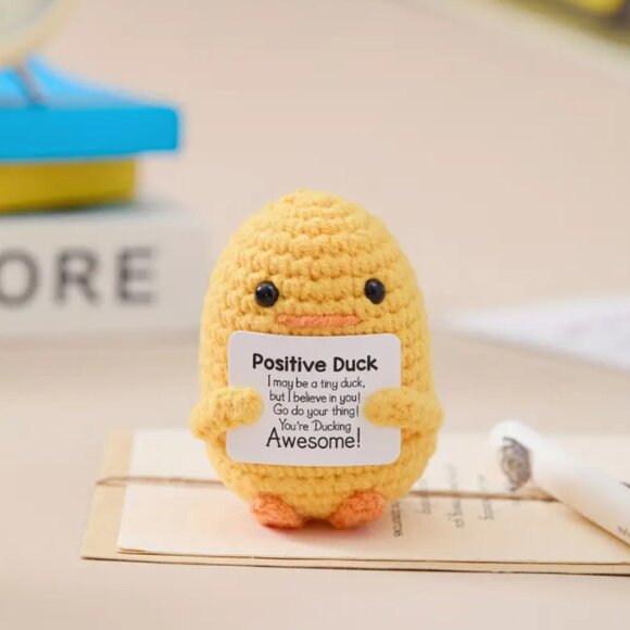 Accents | Nip Positive Duck I May Be A Tiny Duck But I Believe In You ...